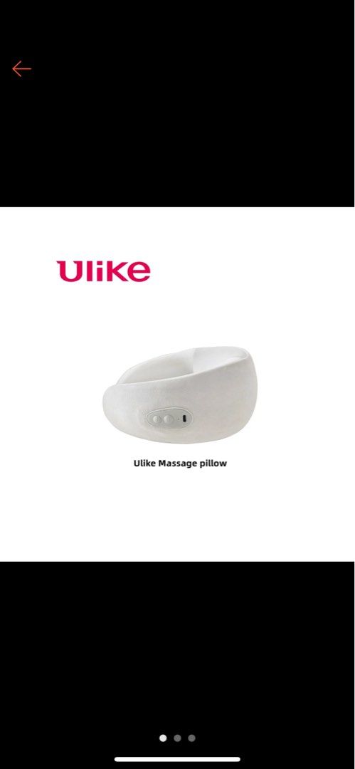 Ulike massage Pillow, Everything Else on Carousell