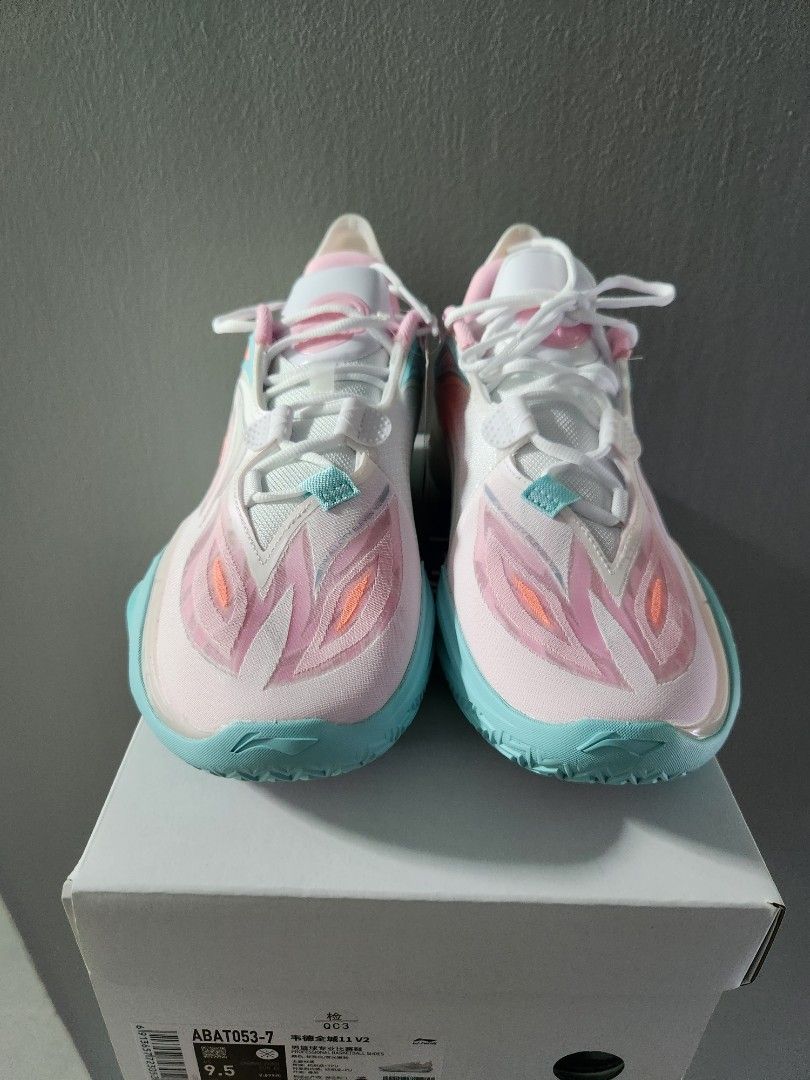 US 10.5 way of wade WOW All city 11 V2 - Family love Lining basketball ...