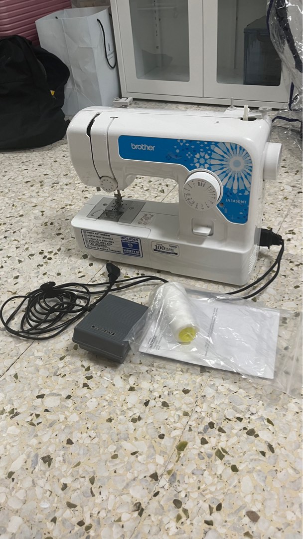 [USED] BROTHER HOME SEWING MACHINE JA1450NT, TV & Home Appliances, Other Home Appliances on ...