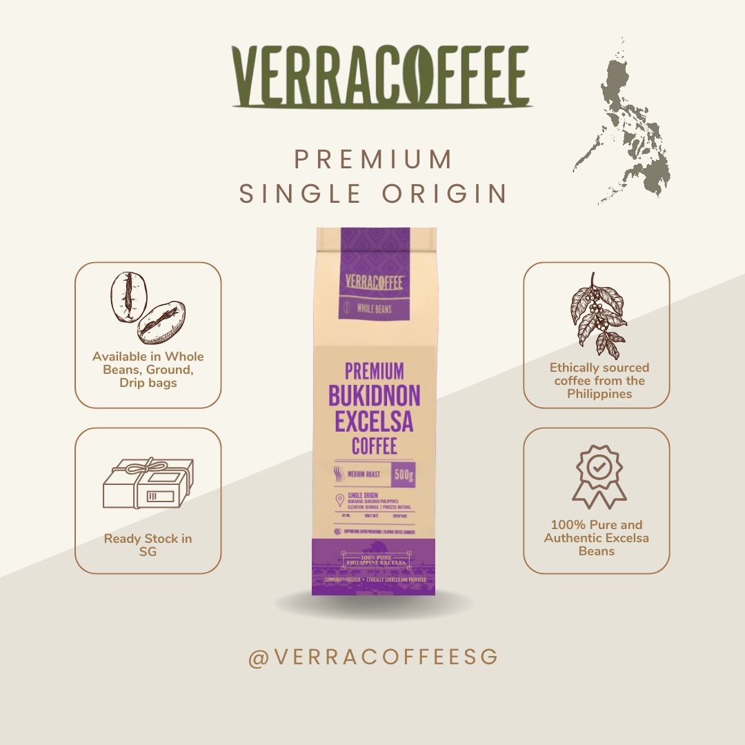 [VerraCoffee] Bukidnon Coffee Beans, Food & Drinks, Beverages on Carousell