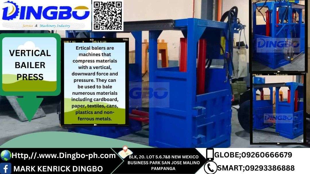 Vertical Bailer Press, Commercial & Industrial, Construction Tools ...