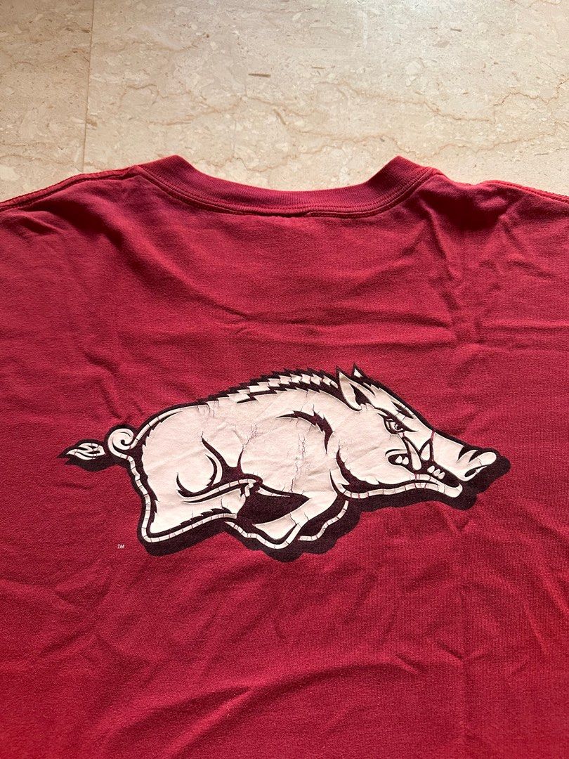 Vintage 00s Nike Razorbacks Tee, Men's Fashion, Tops & Sets, Tshirts ...