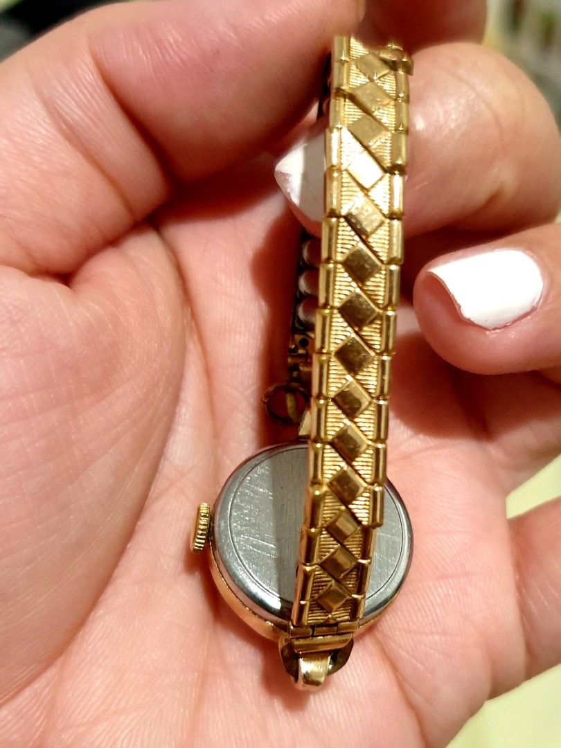 Vintage 1950s Ingersoll with rolled gold strap watch made in Britain ...