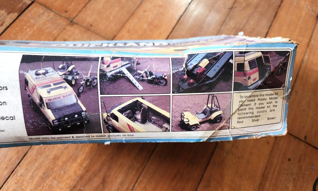 Cool Antique Model Kit "1980" Quick Sand, Hobbies & Toys, Toys & Games ...