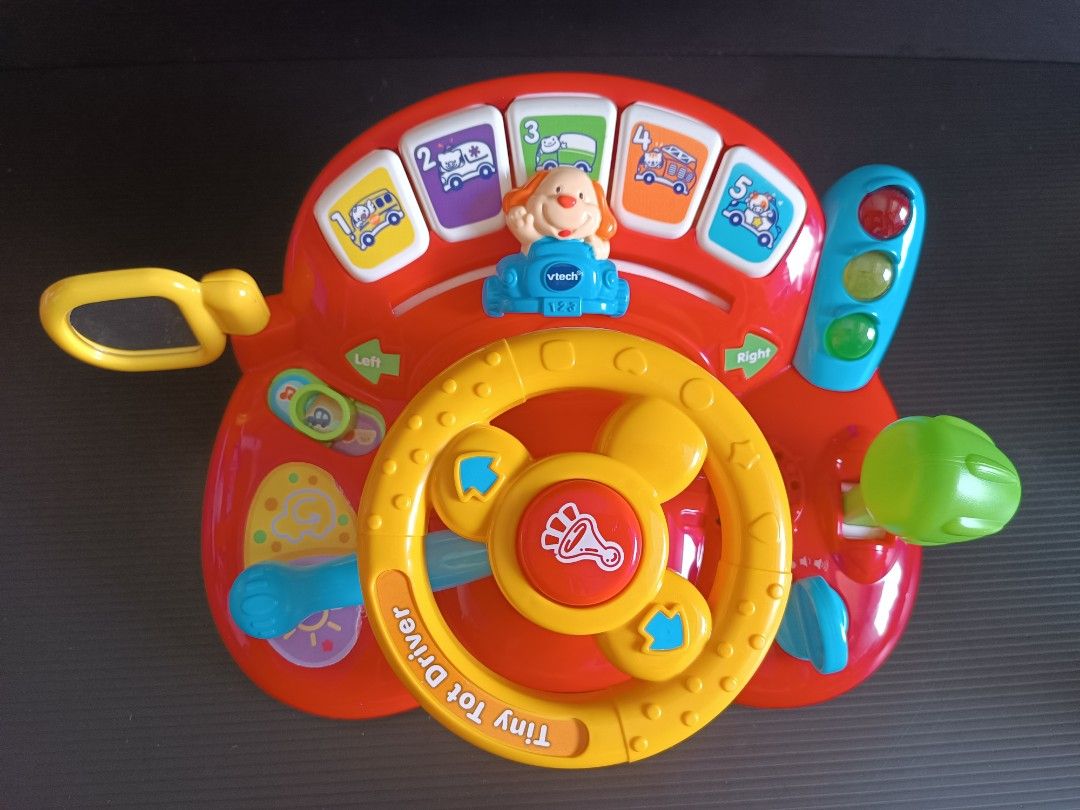 Vtech- turn and learn driver, Babies & Kids, Infant Playtime on Carousell