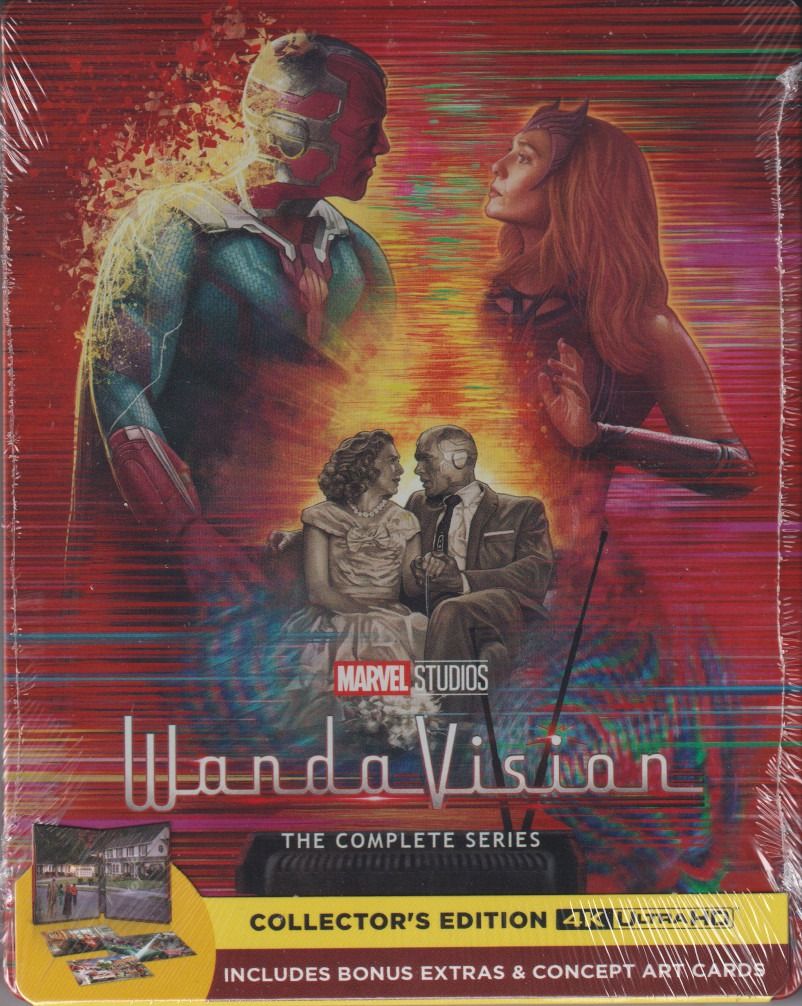 WandaVision The Complete Series 4K Steelbook Blu ray / Bluray, Hobbies ...