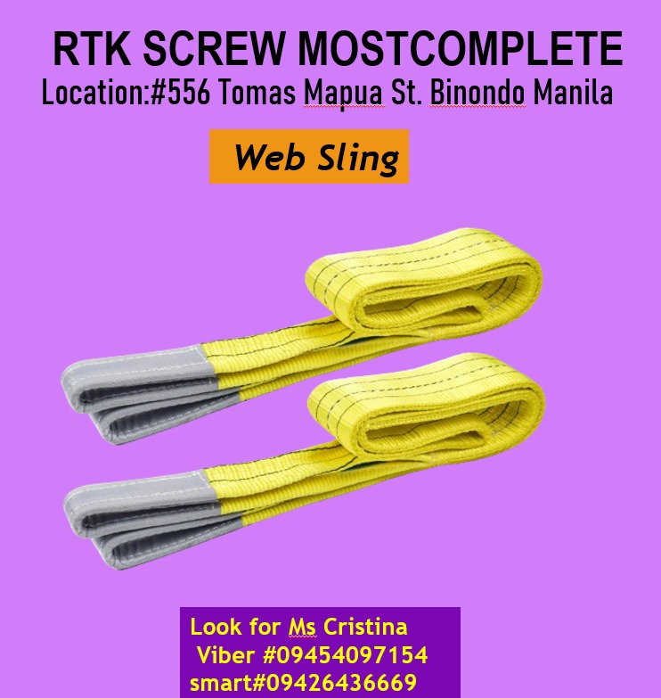 Web Sling, Commercial & Industrial, Construction Tools & Equipment on ...