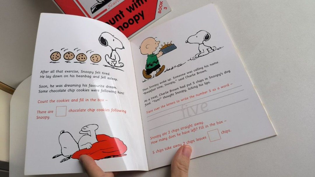 Wipe clean Count with Snoopy Snoopy Laughter and Learning story and ...