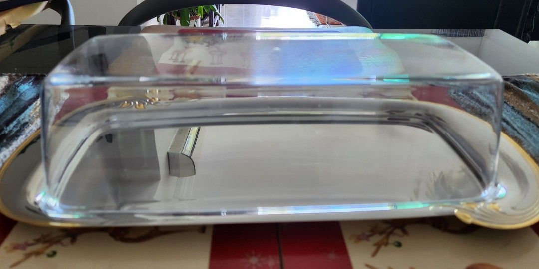 WMF cake plate with cover, Furniture & Home Living, Kitchenware ...