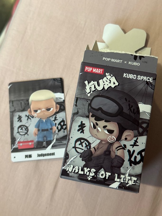 WTS: popmart kubo space, Hobbies & Toys, Toys & Games on Carousell