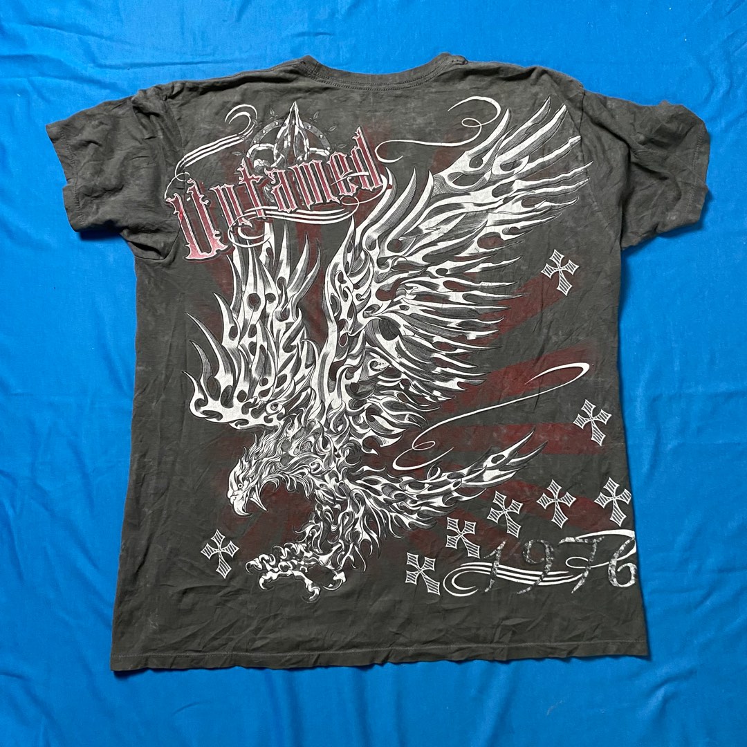 Y2K Untamed tattoo design T shirt affliction inspired, Men's Fashion ...