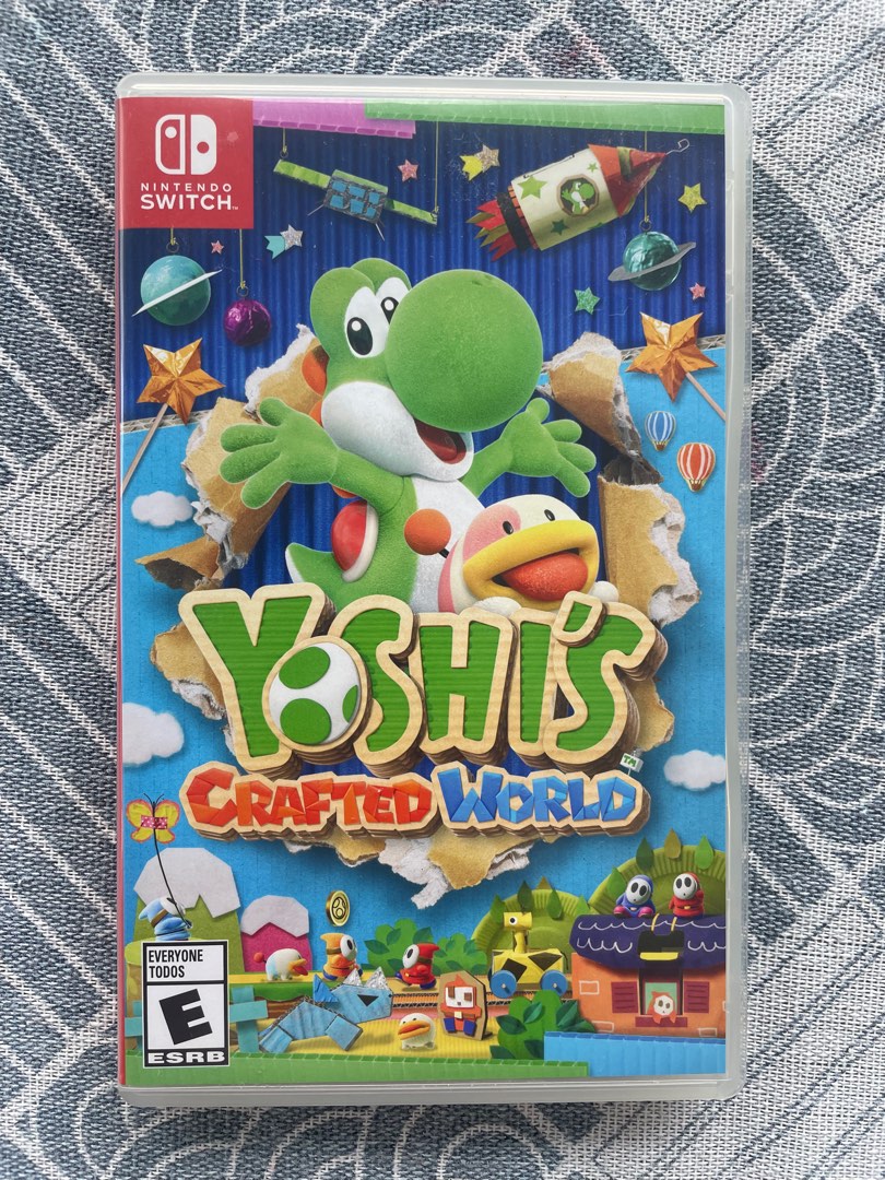 Yoshi Crafted world switch game, Video Gaming, Video Games, Nintendo on ...