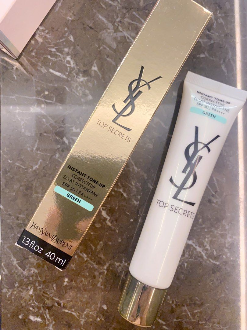 YSL Green primer, Beauty & Personal Care, Face, Makeup on Carousell