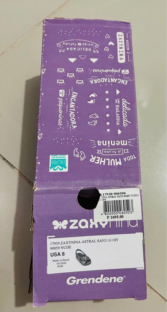 Zaxy Silicon slippers, Babies & Kids, Babies & Kids Fashion on Carousell