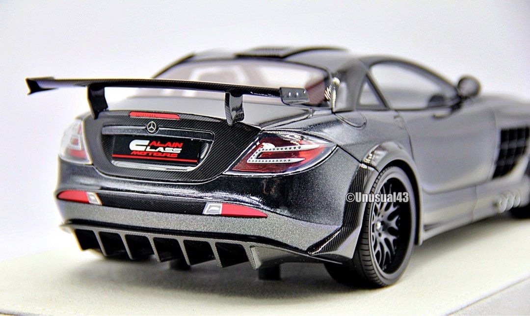1/18 VMB Model Mercedes Mclaren SLR Hamann Volcano Metallic Black ...