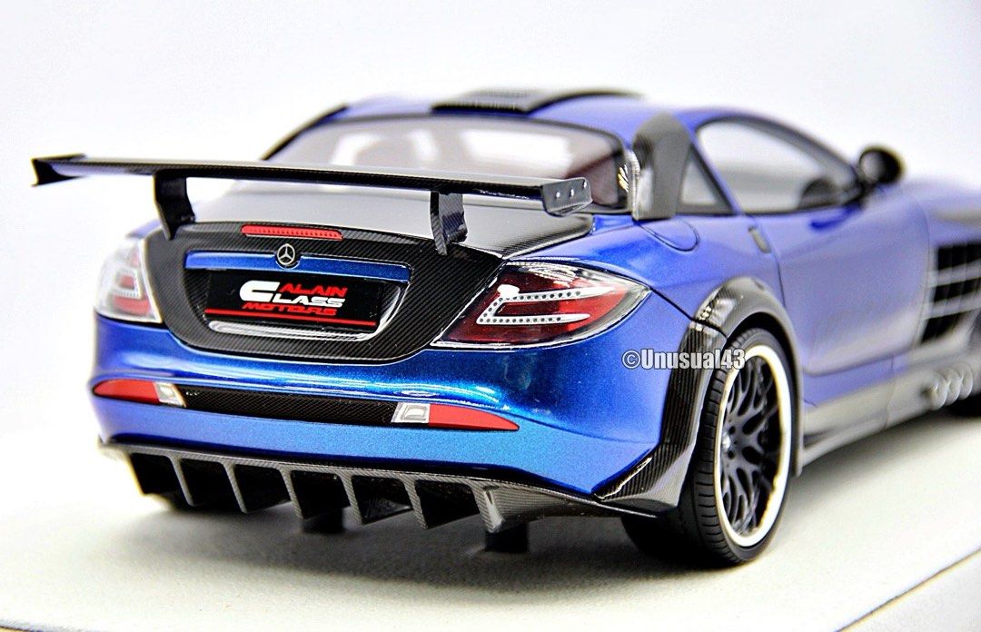 1/18 VMB Model Mercedes Mclaren SLR Hamann Volcano Blue, Hobbies & Toys ...