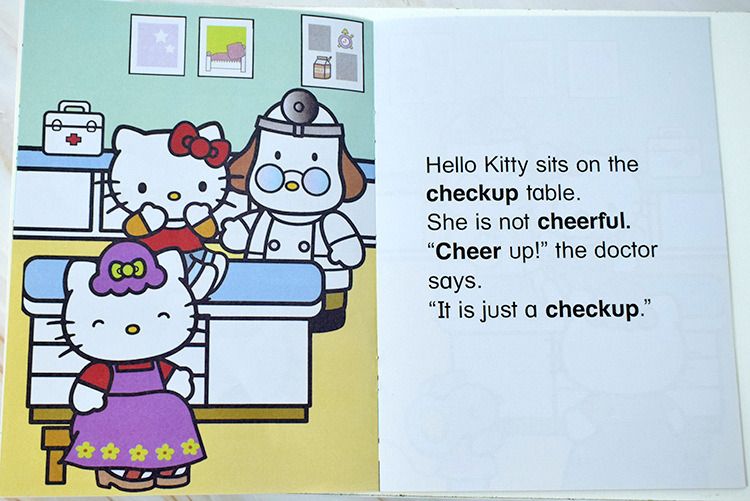[12 Books Set] Scholastic Hello Kitty Phonics Reading Program Story ...
