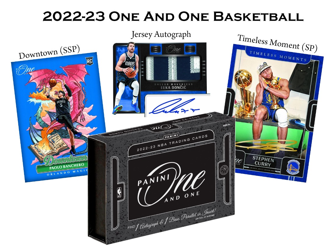 2022-23 Panini One and One Basketball Hobby Box, Hobbies & Toys ...