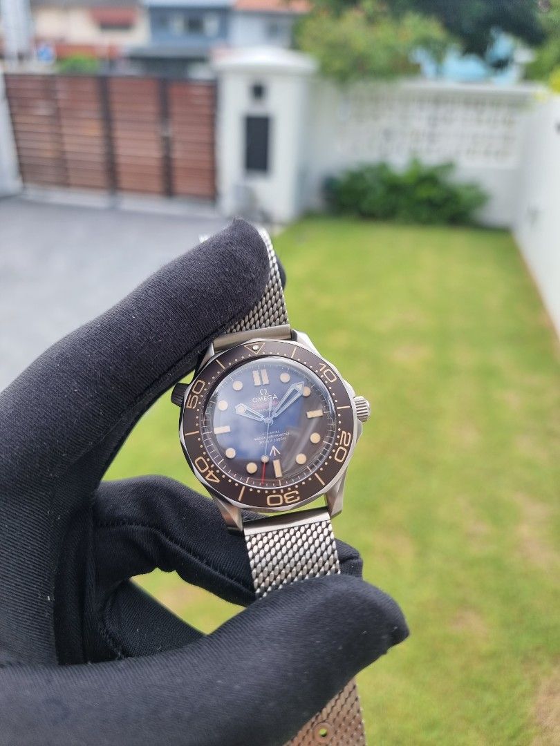 [2023] OMEGA NTTD NO TIME TO DIE SEAMASTER SEA MASTER 007 JAMES BOND ...