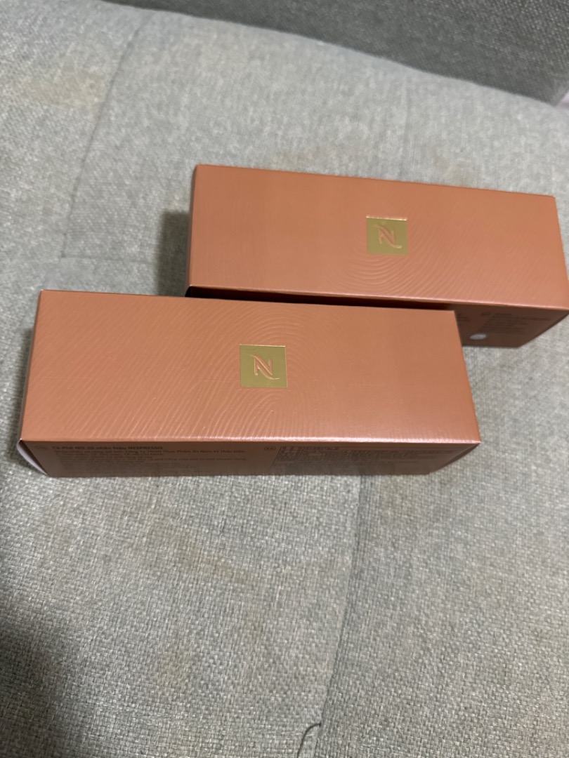 2 sleeves of limited edition Nespresso Number 20 / No 20, Food & Drinks ...