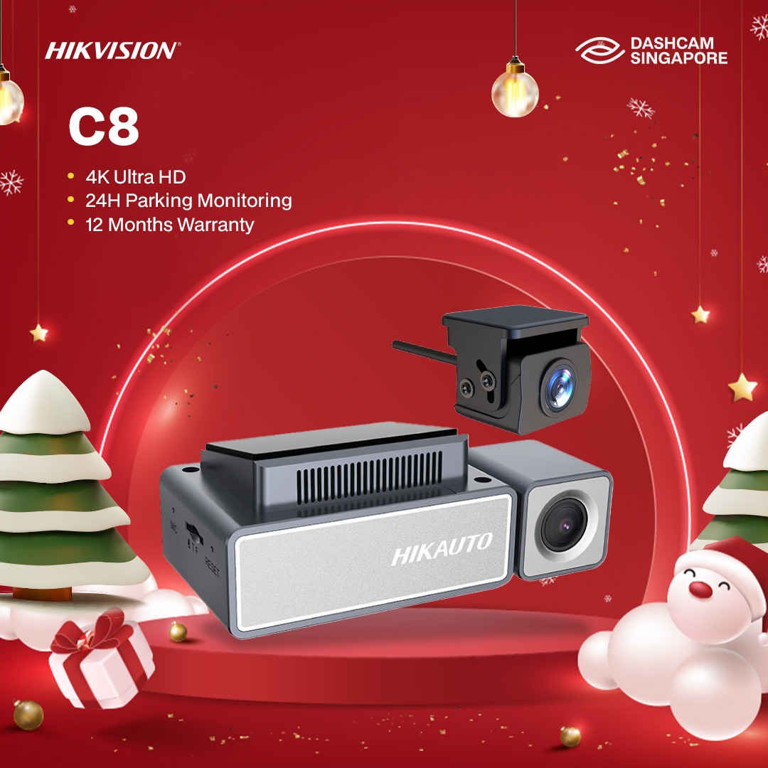 4K Ultra HD Car Camera (Front & Rear) | HikVision C8 | Affordable 4K ...