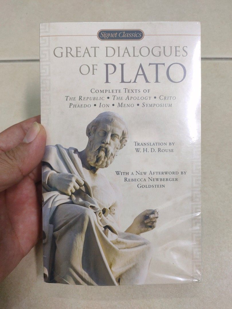 [ 100% Original ] Great Dialogues of Plato by Plato (Signet Classics > Nonfiction / Philosophy ...
