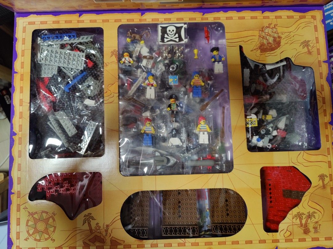 全新未開 絕版 Lego 6286 海盜船, 興趣及遊戲, 玩具 & 遊戲類 - Carousell