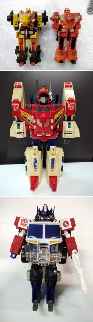 日本版 TAKARA 變形金剛 Transformers G1 使達STAR SABER、野獸派Razorclaw＆ Rampage ...