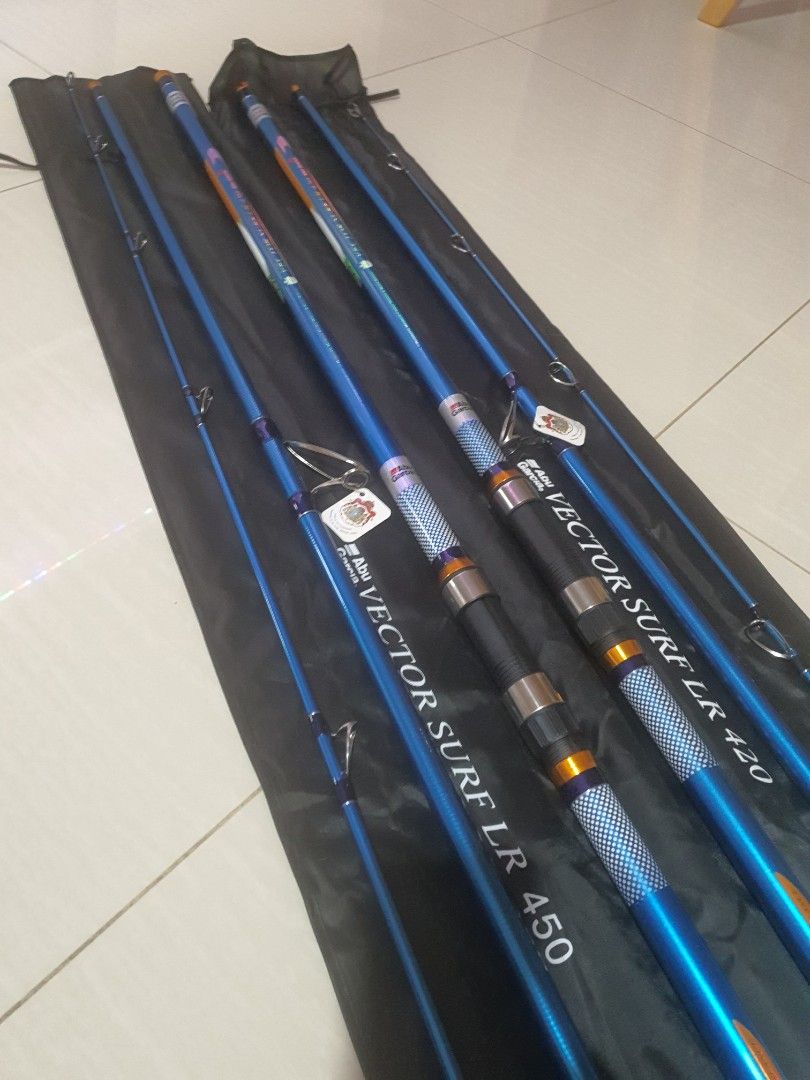 ABU Vector Surfcast rod 14/ 15 ft, Sports Equipment, Fishing on Carousell