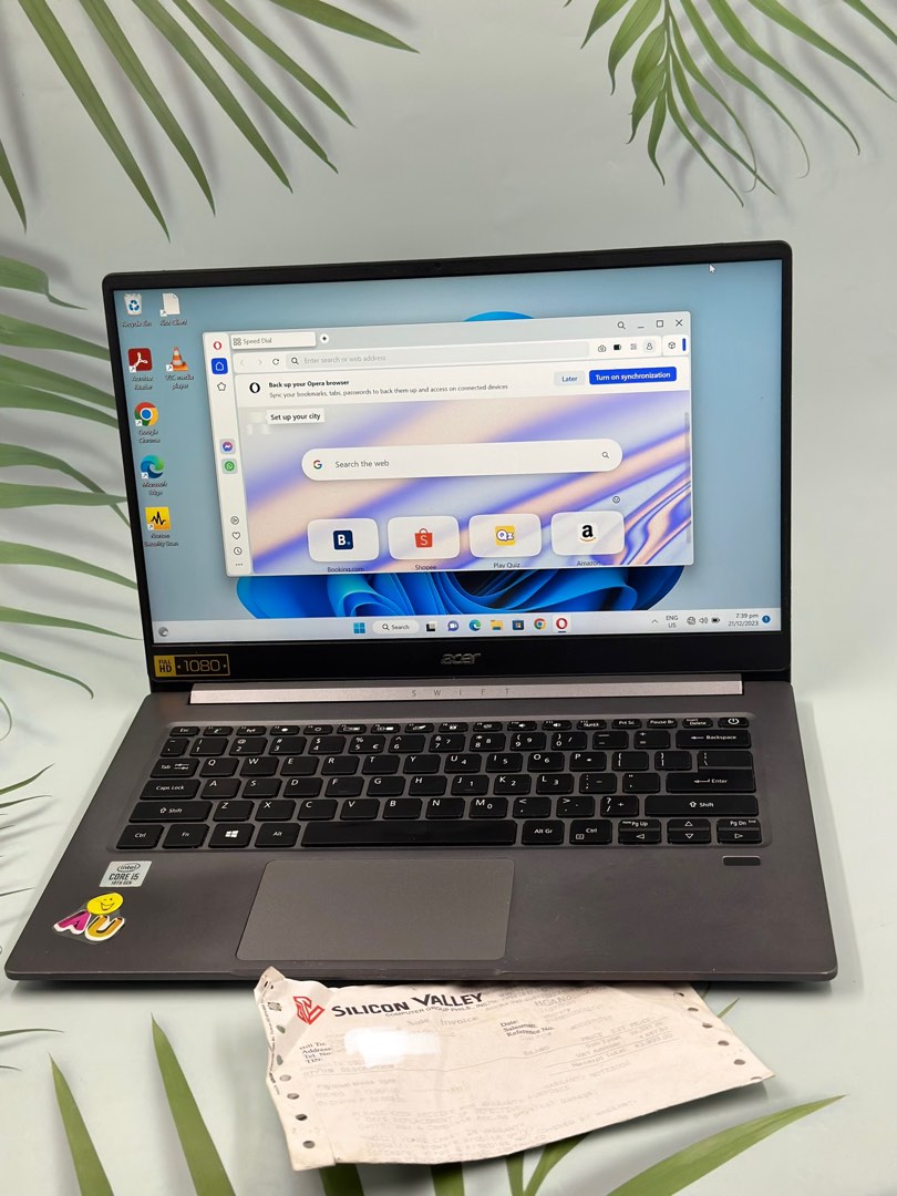 ACER Swift 2021 Model Commercial Laptop Core i5 10TH Gen 8GB Ram 512GB SSD Windows11, Computers ...