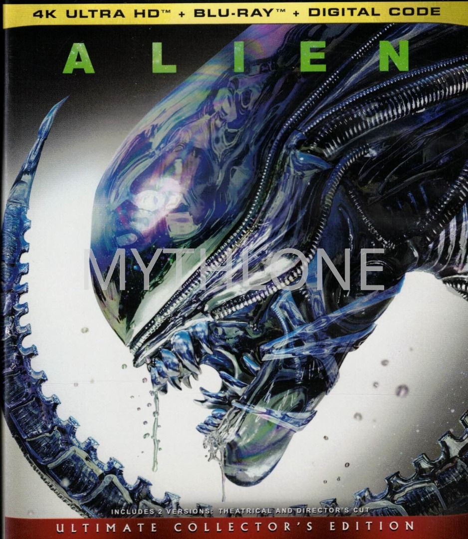 Alien Ultimate Collector's Edition 4K Ultra HD (UHD) / Blu-ray ...