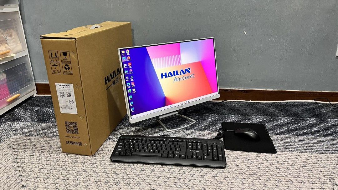 ALL IN ONE PC HAILAN G40 I5 11TH GEN BRANDNEW COMPUTER DESKTOP SET, Computers & Tech, Desktops ...