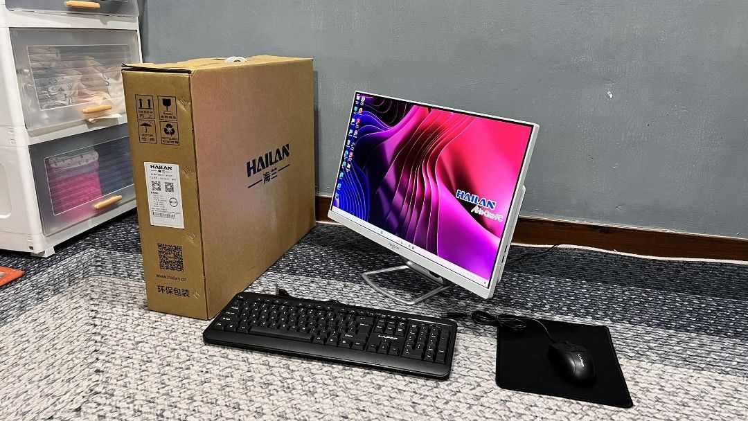 ALL IN ONE PC HAILAN G40 I5 11TH GEN BRANDNEW COMPUTER DESKTOP SET, Computers & Tech, Desktops ...