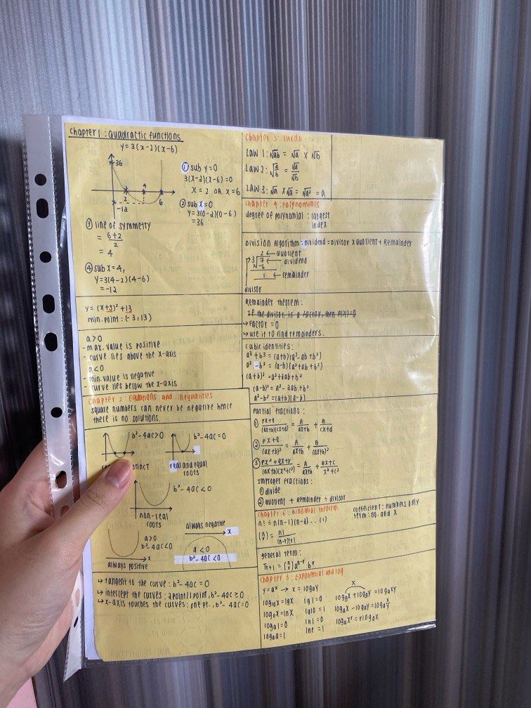 Amath formula handwritten notes, Hobbies & Toys, Books & Magazines ...