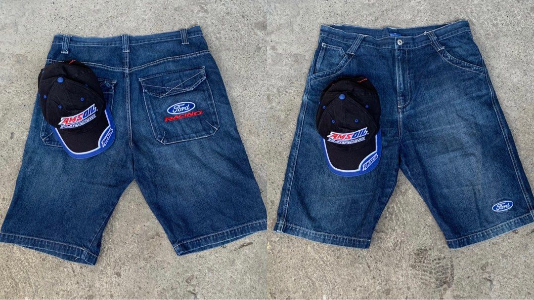 AMSOIL CAP X FORD RACING, Men's Fashion, Bottoms, Shorts on Carousell