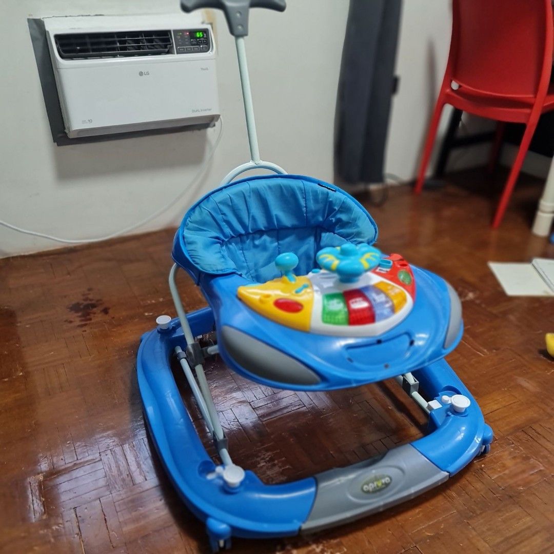 Apruva Push Walker with Handle, Babies & Kids, Baby Nursery & Kids ...