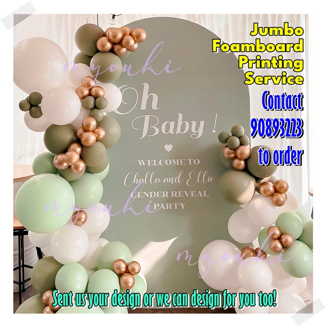 Arch Foam board Custom Backdrop, Lifestyle Services, Event & Party ...