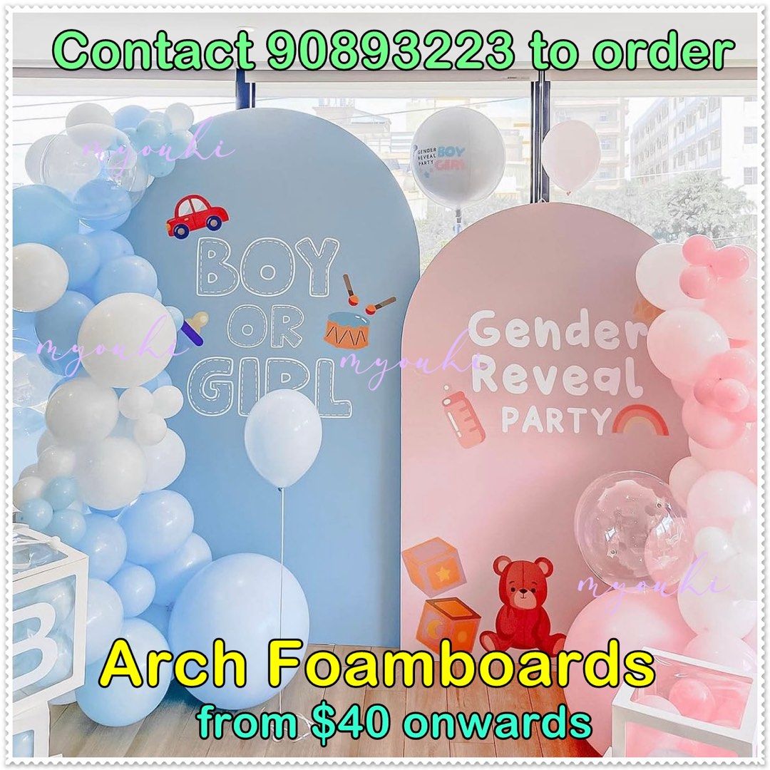 Arch Foam board Custom Backdrop, Lifestyle Services, Event & Party ...