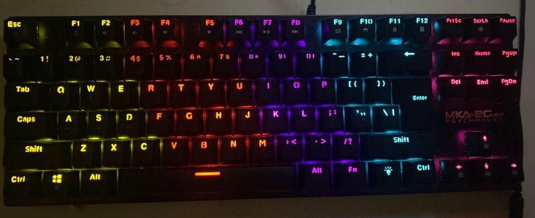 ARMAGEDDON MKA-2C NEO PSYCHRAVEN KEYBOARD, Computers & Tech, Parts ...