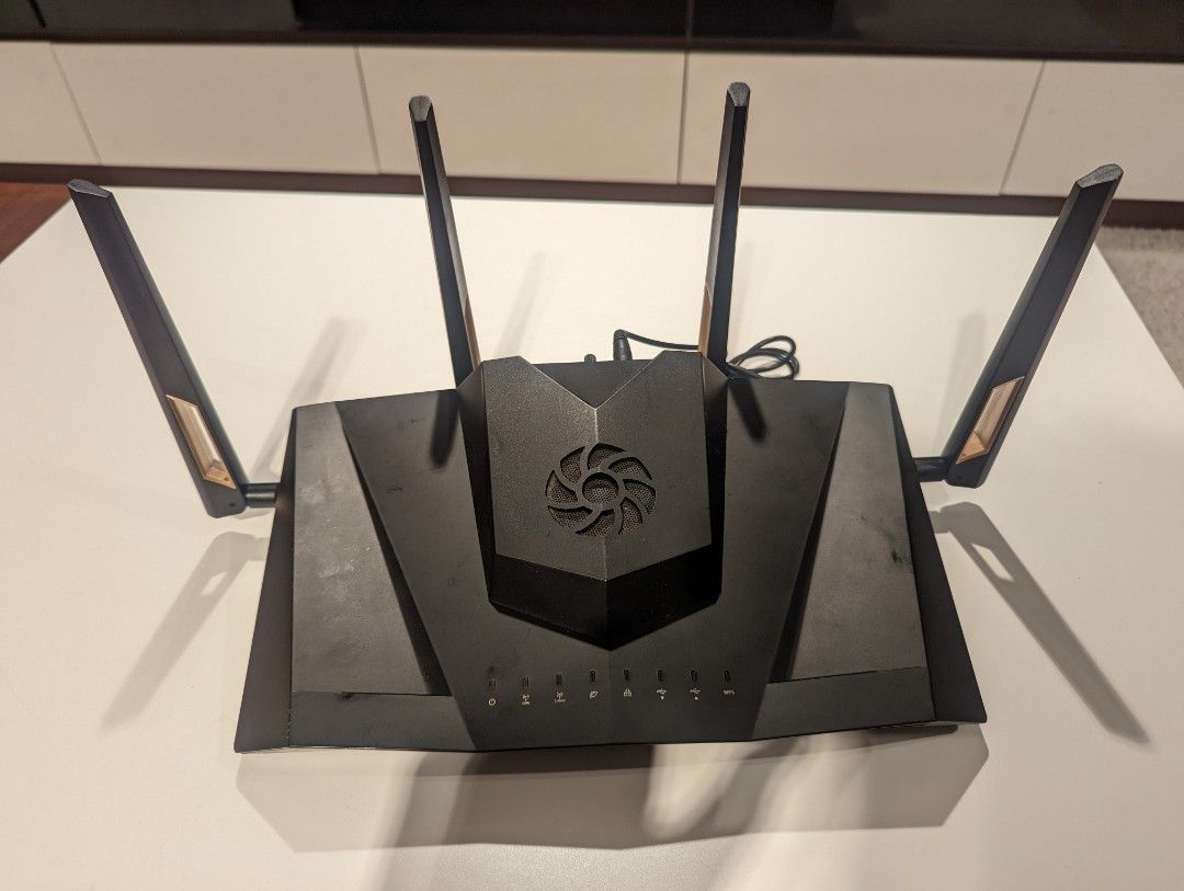 Asus Router RT- AX88U AX88U AX6000 802.11ax Wifi 6 Wi-fi 6, Computers ...