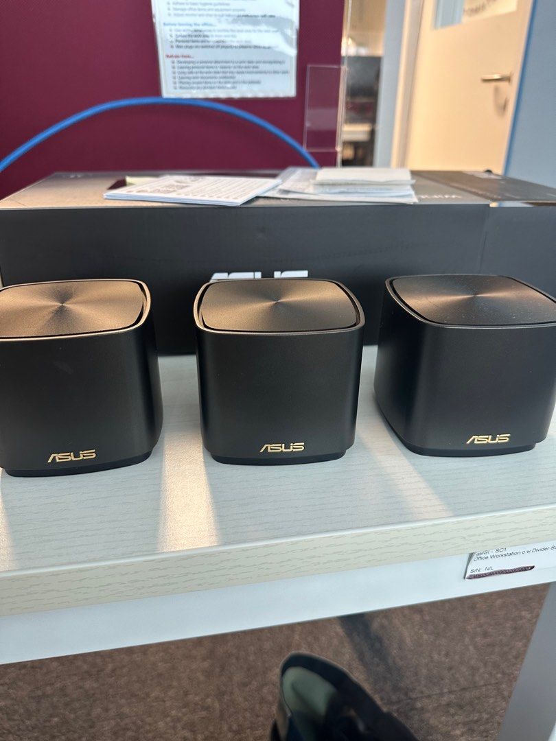 Asus ZenWiFi AX mini AX1800 dual band Mesh Wifi 6 System (3 pack ...