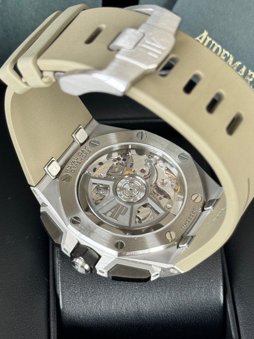 Audemars Piguet Royal Oak Offshore Taupe, Luxury, Watches on Carousell