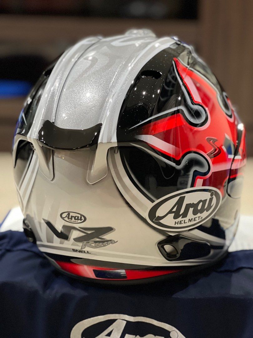 Authentic Arai Nakano Shuriken VZ-RAM, Motorcycles, Motorcycle Apparel on Carousell