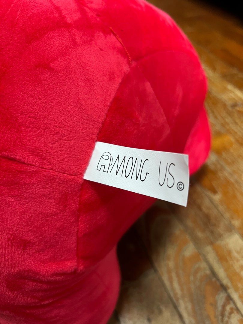 Authentic Cute Among Us Red Crewmate Plushie 20cm, Hobbies & Toys, Toys ...