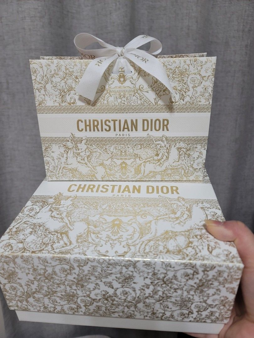 Authentic Dior boxes with paper bag, Women's Fashion, Jewelry ...