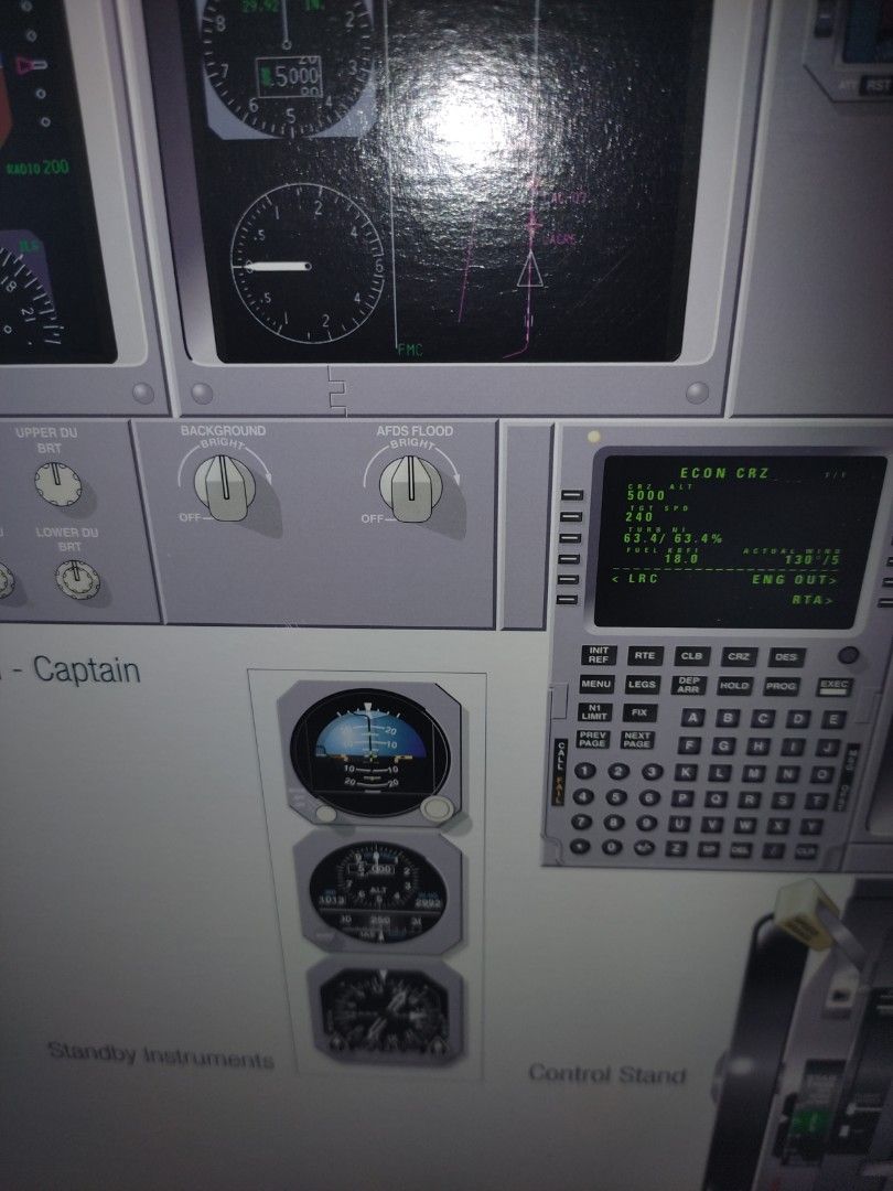 B737 cockpit instrument panel, Hobbies & Toys, Memorabilia ...