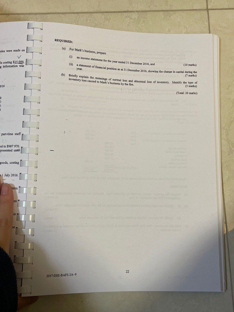 BAFS Past Paper By year, 興趣及遊戲, 書本 & 文具, 書本及雜誌 - 補充練習 - Carousell