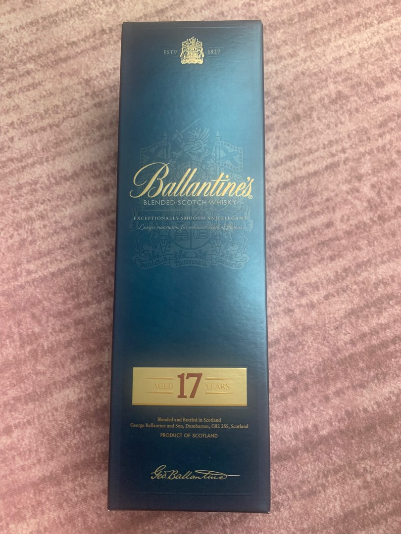 Ballantines 17 year old, Food & Drinks, Other Food & Drinks on Carousell