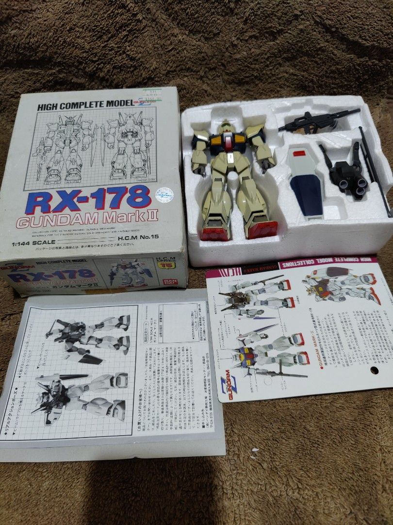 Bandai RX-178 Gundam Mark 2 - High Complete Model, Hobbies & Toys, Toys ...