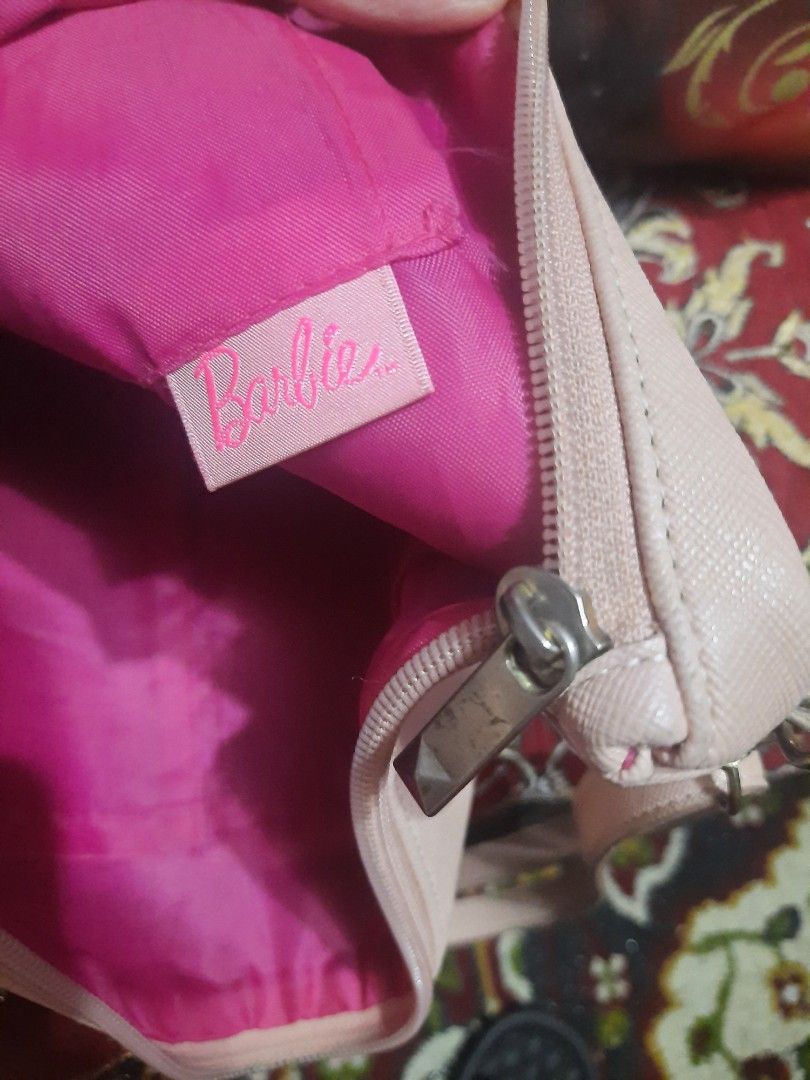 Barbie shoulder bag 13x9 inches, Women's Fashion, Bags & Wallets ...